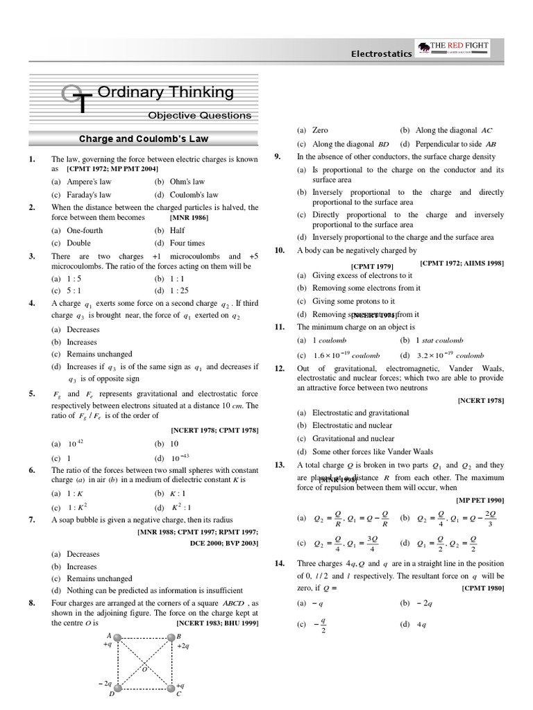 Study Adda | PDF | Electric Charge | Electron