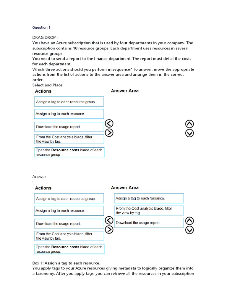 Question Az-104 Ver3 | PDF | Active Directory | Virtual Machine