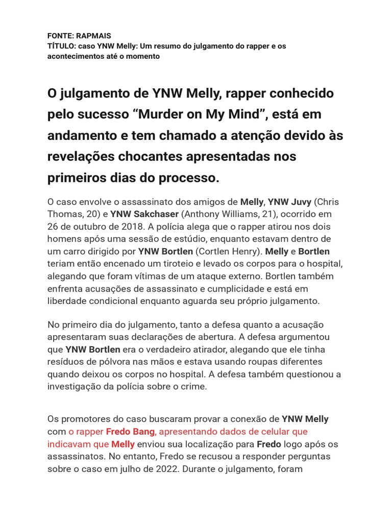 Ynw Melly | PDF