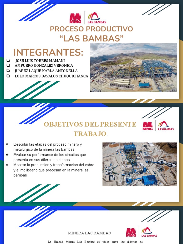 Procesos Minera Bambas | PDF
