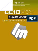 Guides de Passation Et de Correction Ce1d Fran Ais 2024 | PDF | Phrase | Linguistique