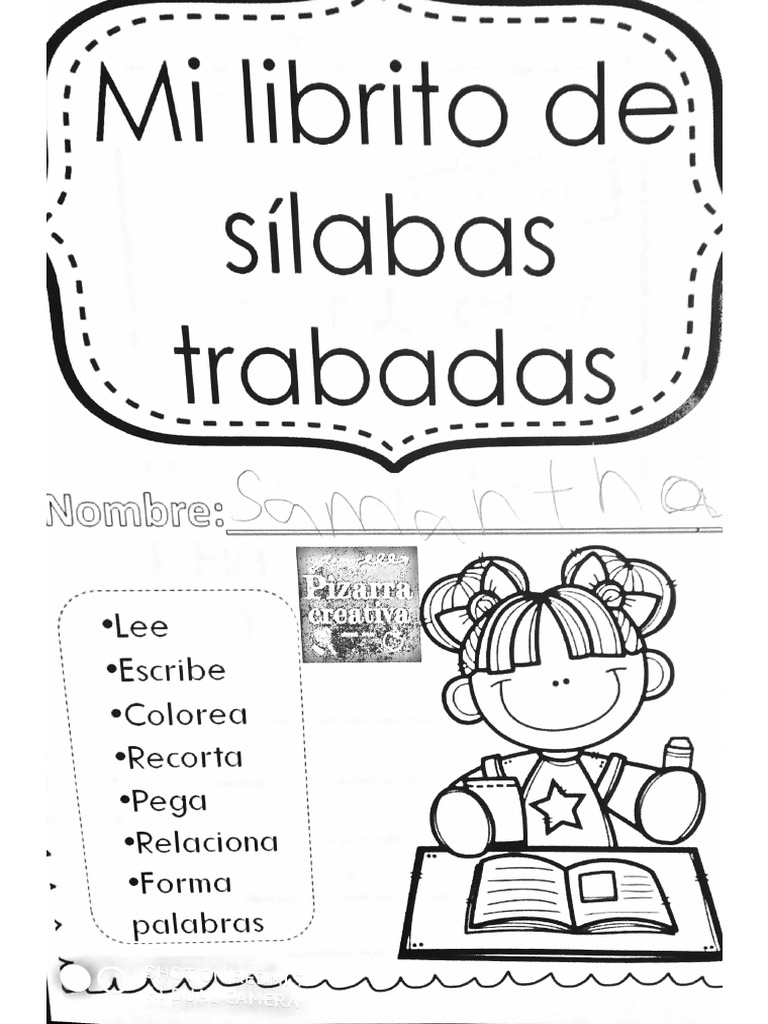 Mi Libritobde Silabas Trabadas | PDF