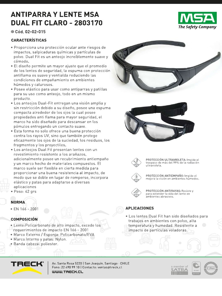 03.00.EPP - Lentes Claro - Ficha Técnica | PDF