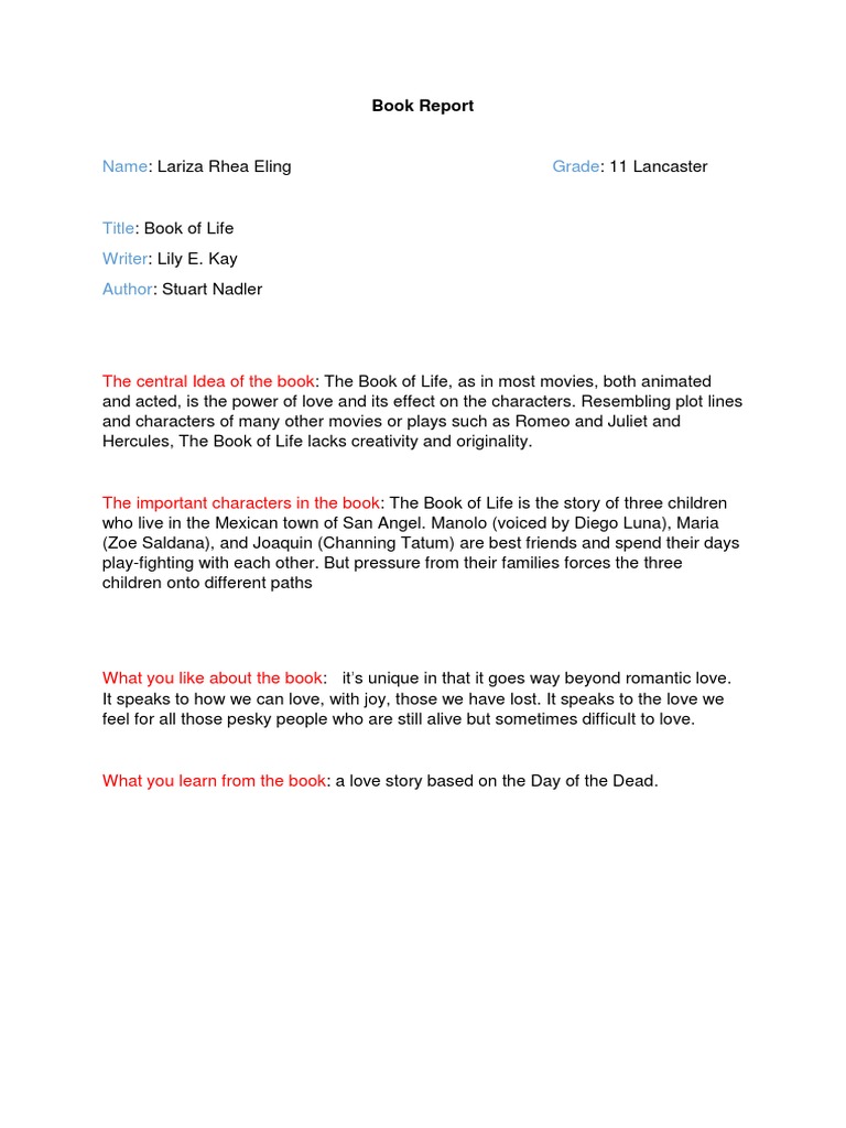 Book Report | PDF | Poetry | Classics