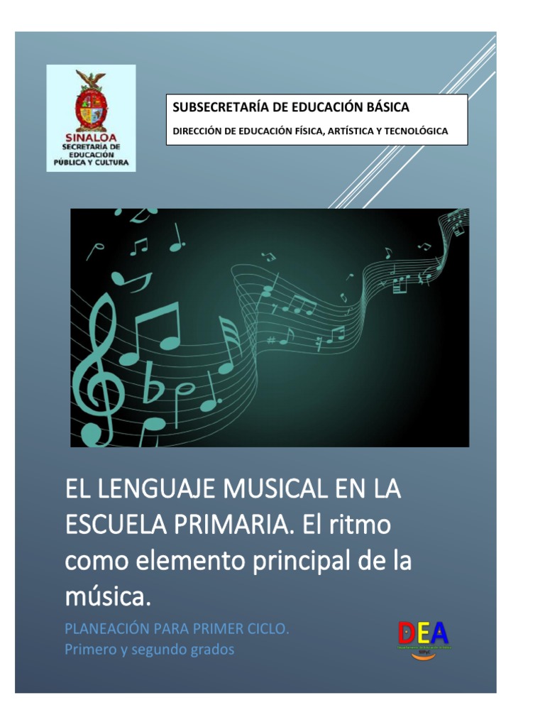 1.-El Lenguaje Musical en La Escuela Primaria. Primer Ciclo | PDF ...