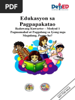 Esp4 - q2 - Mod6 - Pagpapakita NG Paggalang - v3 | PDF