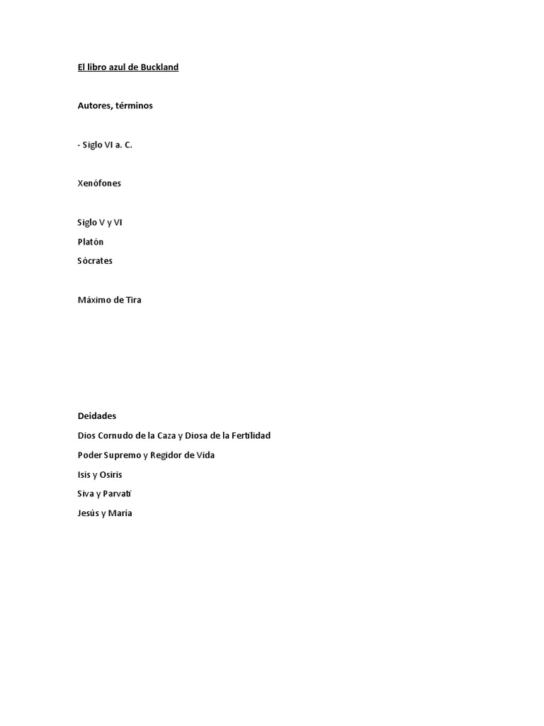 El Libro Azul de Buckland | PDF