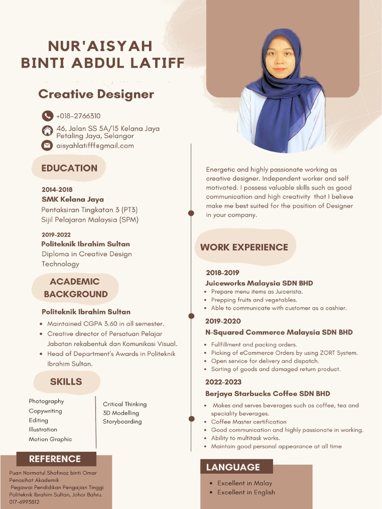 Resume Aisyah Ori | PDF