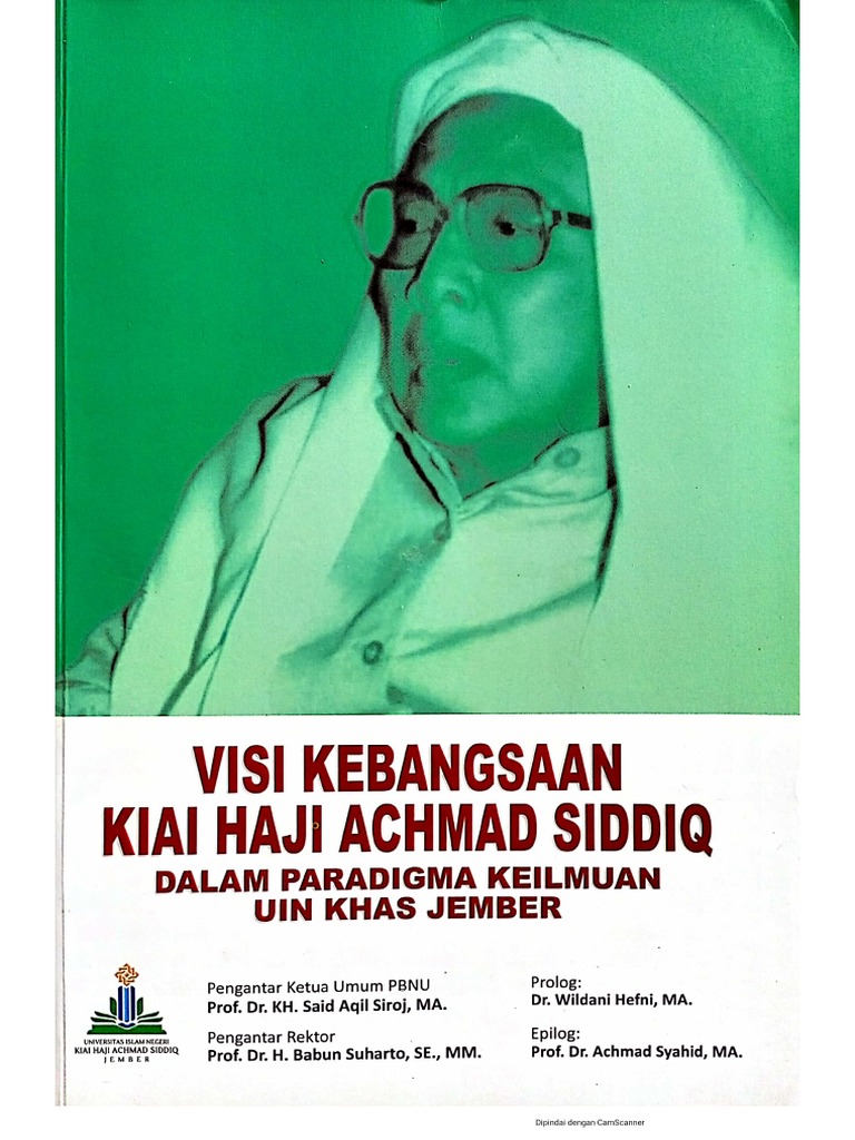Visi Kebangsaan KH Achmad Siddiq - Muhammad Faiz | PDF