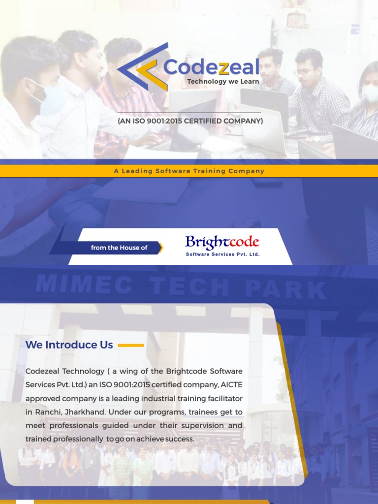 Codezeal_new catalogue_2 | PDF