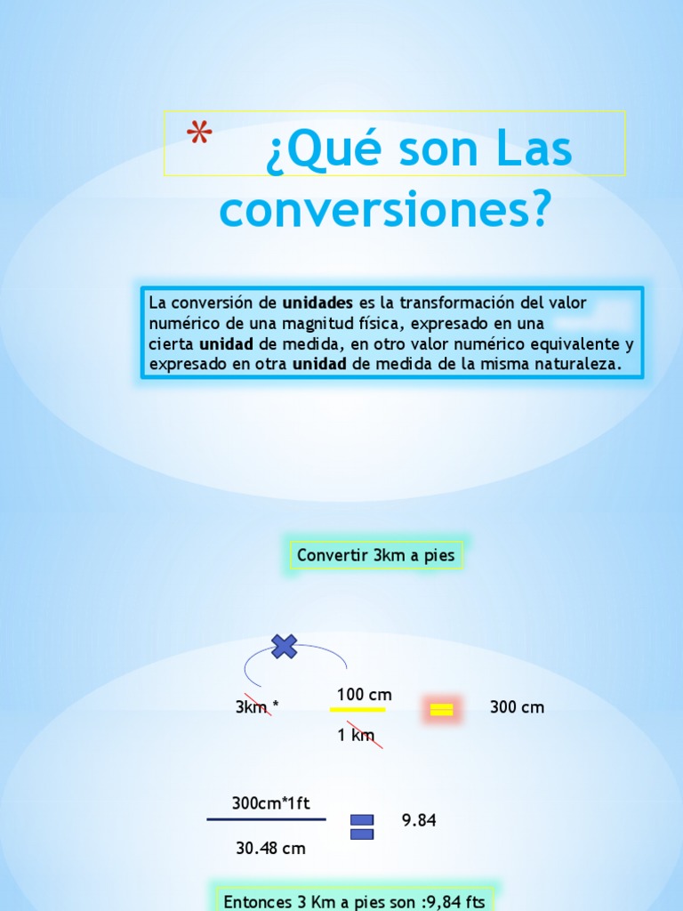 Qué Son Las Conversiones | PDF