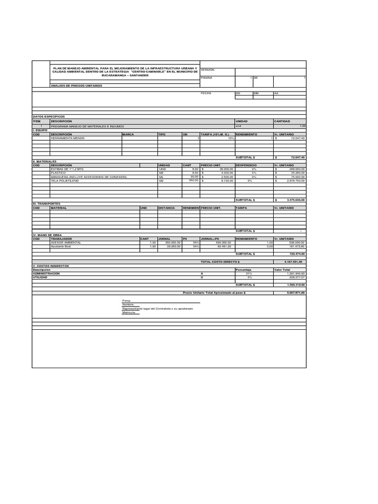 Pma Centro Caminable | PDF