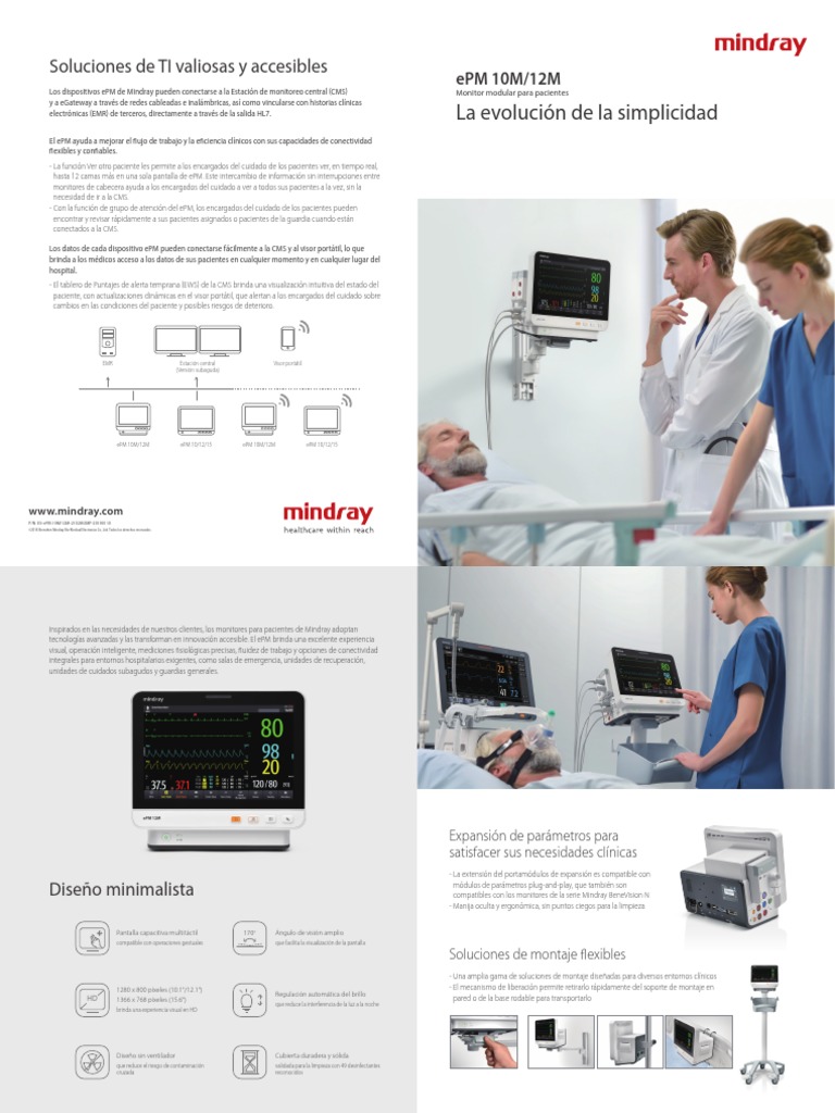 monitor-multiparametrico-mindray-epm-10-12-15 (3) | PDF | Presión ...