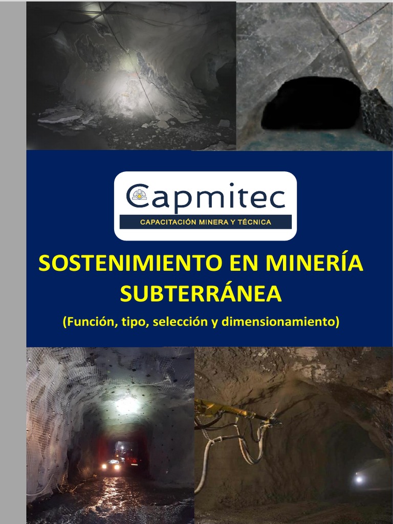 Curso de Sostenimiento en Miner A Subterr Nea 1652664164 | PDF | Minería | Ingeniería