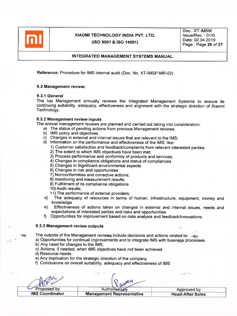 Latest Ims Manual 2 Pdf