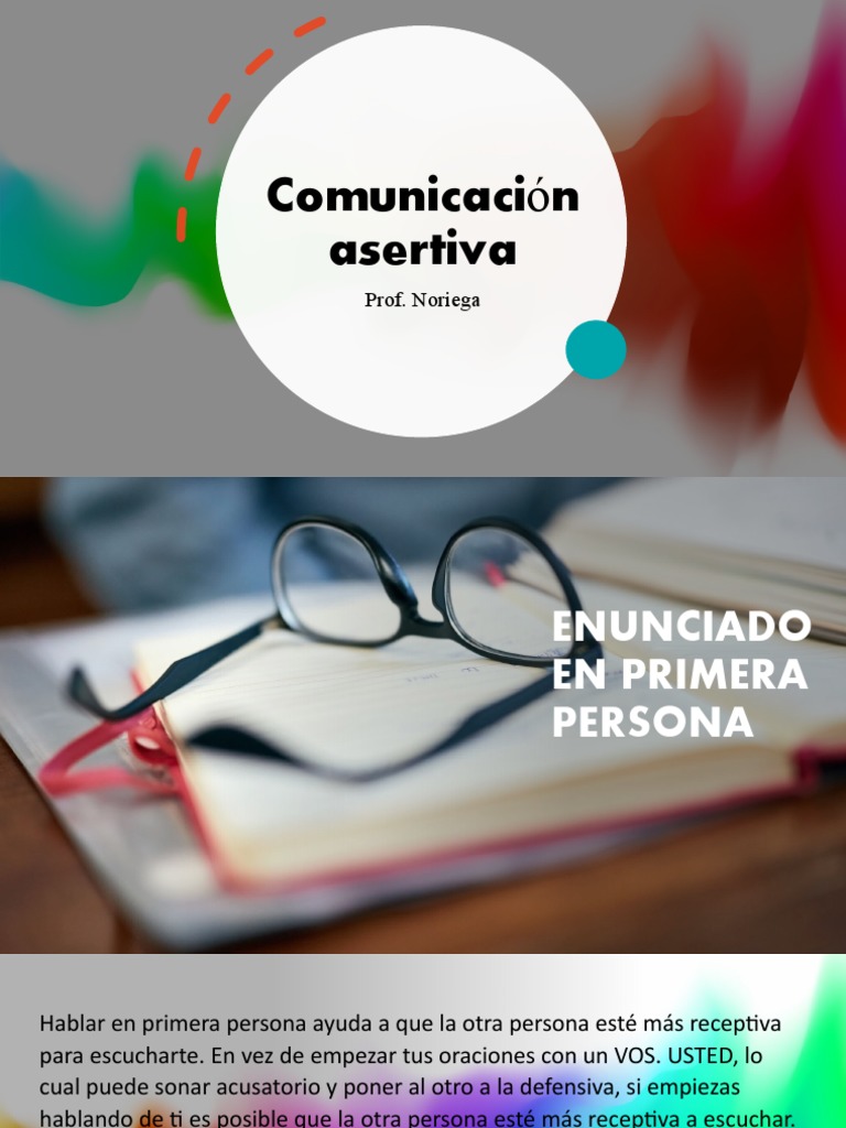 Comunicación Asertiva | PDF