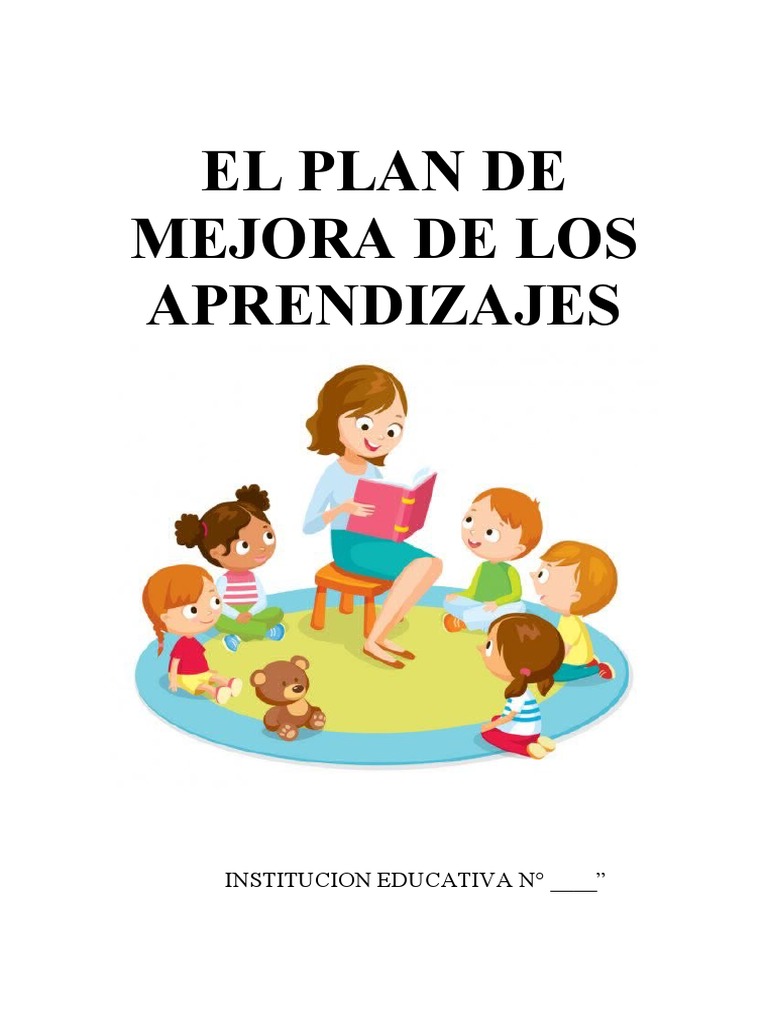 El Plan de Mejora de Los Aprendizajes | PDF | Evaluación | Enseñando