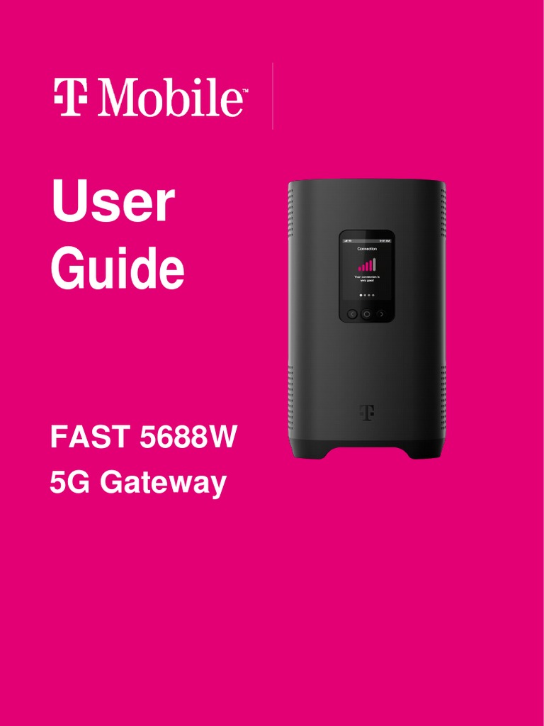 Sagemcom 5G Gateway User Guide - English | PDF