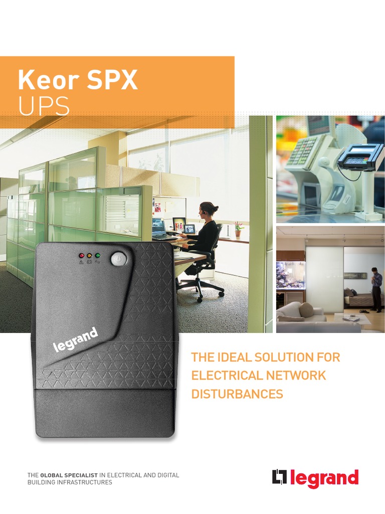 Ups Keor - SPX Legrand | Download Free PDF | Power Supply | Electrical Components