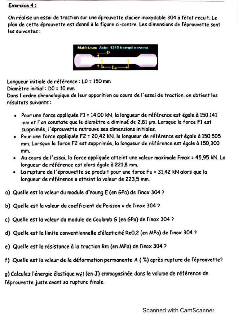Exo 4 Correction | PDF