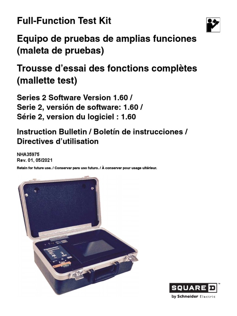 Square-D Breaker Tester | PDF | Alternating Current | Ac Power Plugs ...