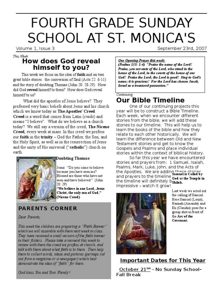 4 TH GR News No 392307 | PDF | Christian Church | John The Baptist