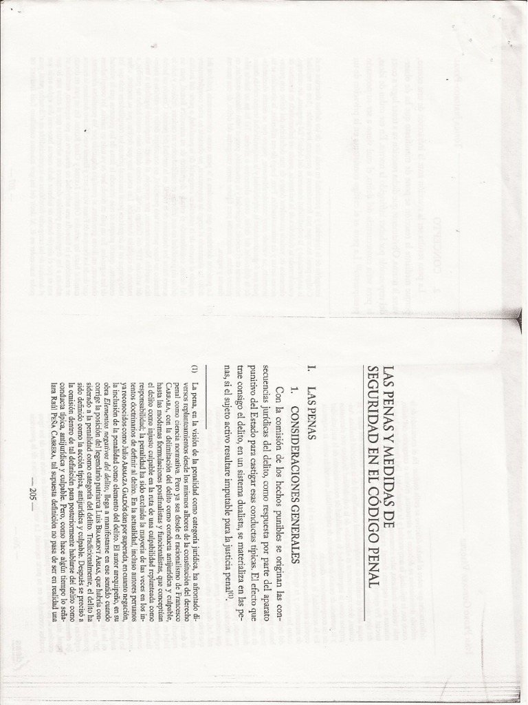 Las Penas y Medidas de Seguridad en El Codigo Penal | PDF Las Penas y Medidas de Seguridad en El Codigo Penal | PDF