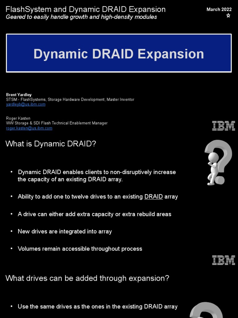 08-FlashSystem - Dynamic DRAID Expansion | PDF