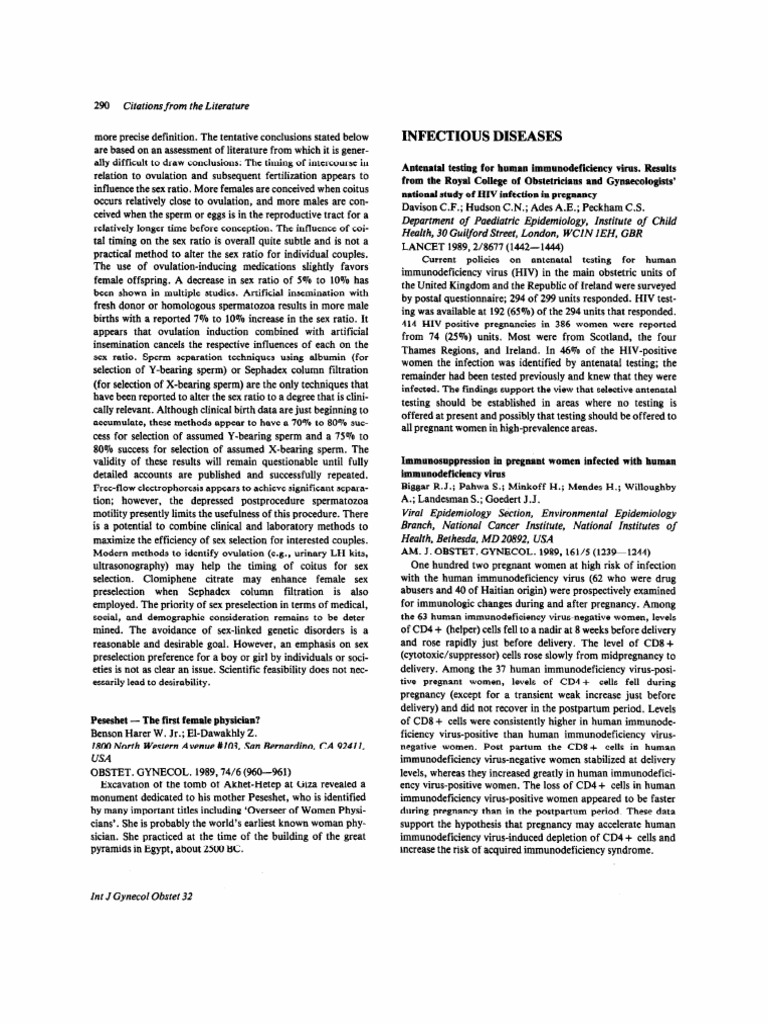 Peseshet - The First Female Physician - (International Journal of ...