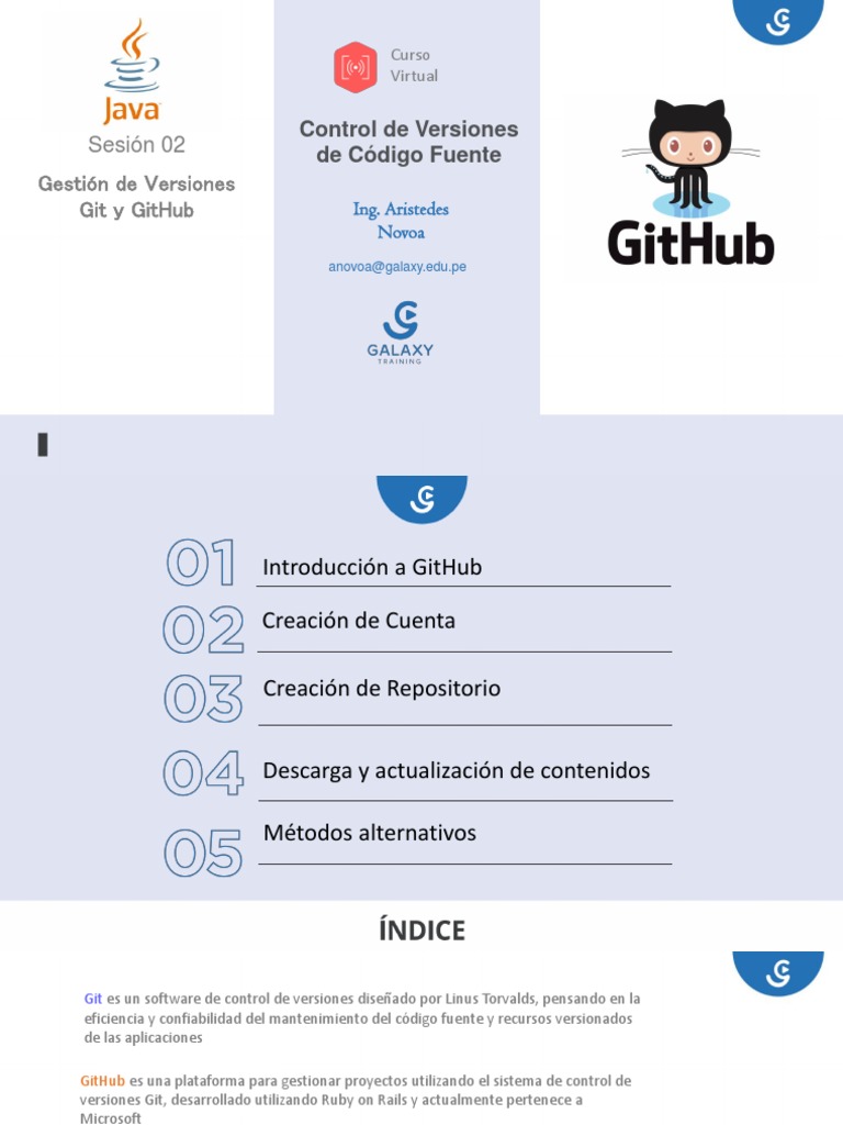 Gestion de Versiones - Git-Github - Cleaned | PDF | Software de la aplicacion | Gestión de ...