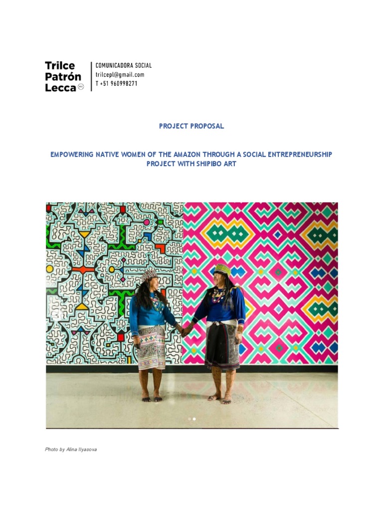 Project Proposal | PDF | Fair Trade | Community