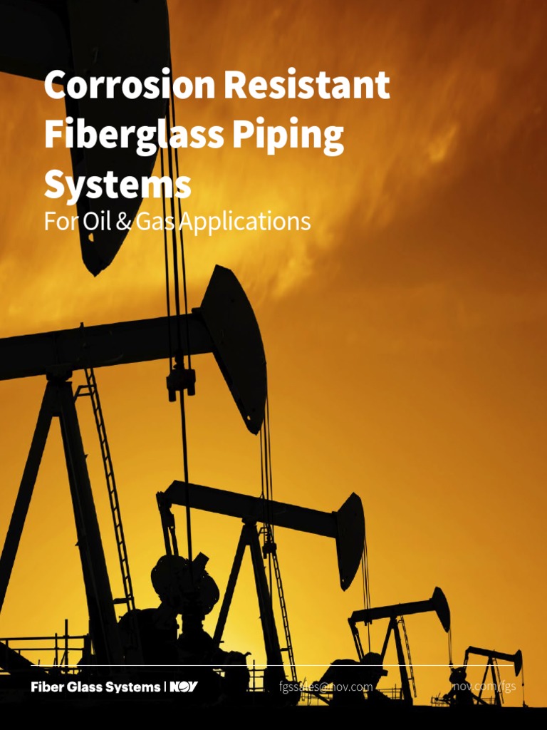 Corrosion Resistant Fiberglass Piping Systems Brochure | PDF | Pipe ...