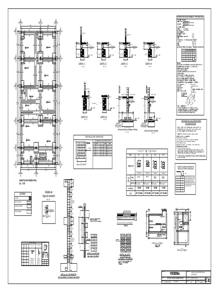 Mauro Estructuras E1-Model | PDF