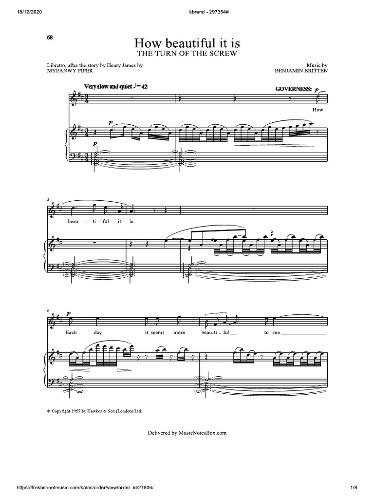 How Beautiful It Is | PDF