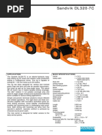Sandvik LH621 Technical Specifications | PDF | Diesel Engine | Truck