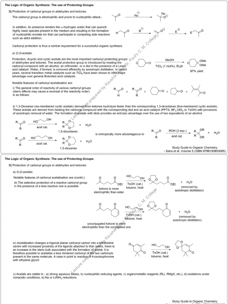 Organic Synthesis 8 2021 T | PDF
