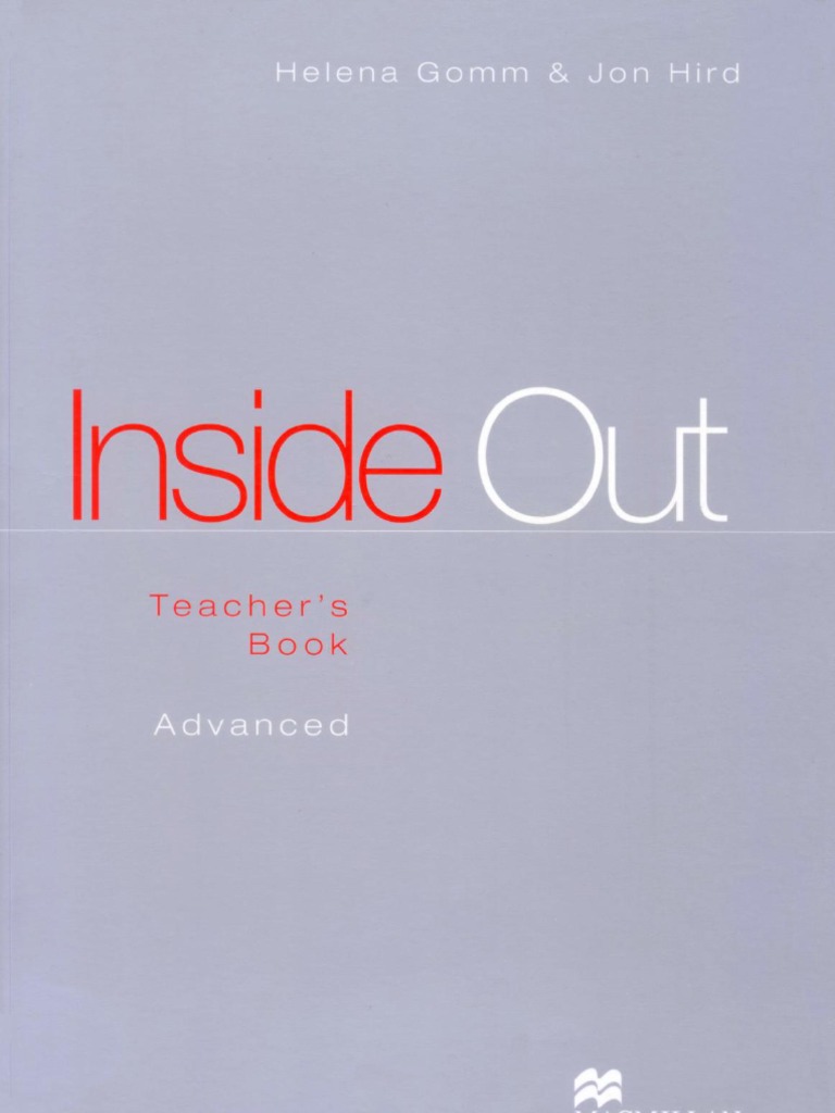 InsideOut Advanced - Teacher S Book | PDF