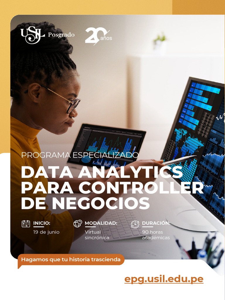 Pe en Data Analytics para Controller de Negocios | PDF | Big Data | Estadísticas