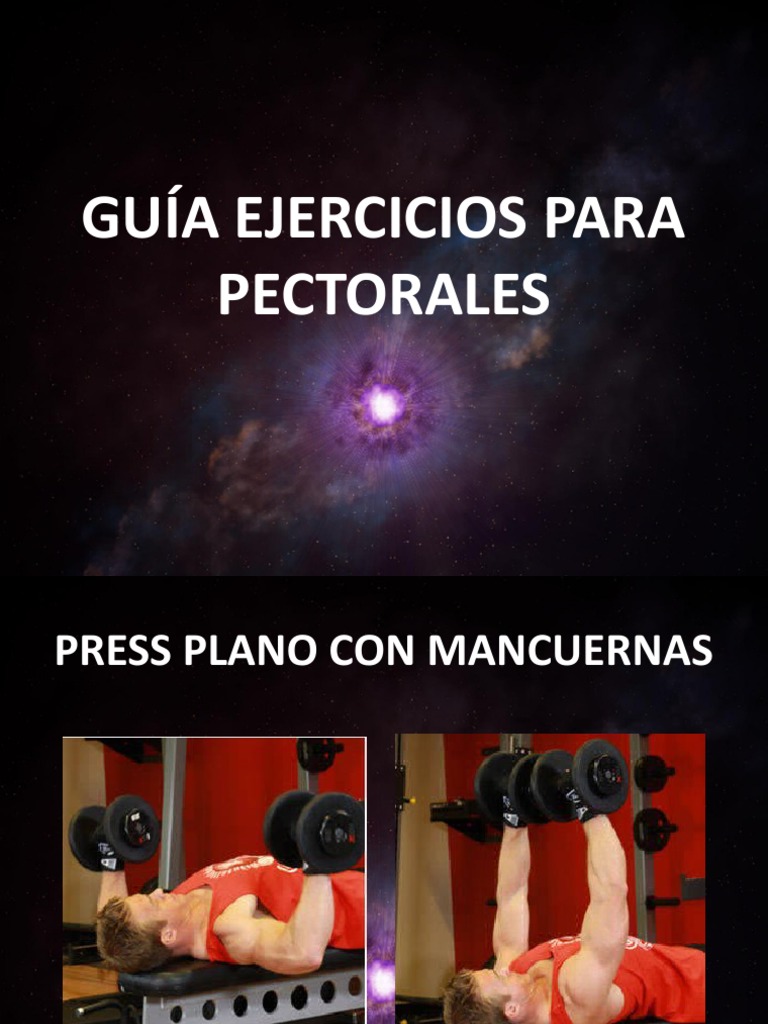 Guia Ejercicios para Pectorales | PDF