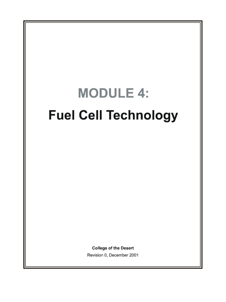 Handbook Fuel Cells Pdf Fuel Cell Ion