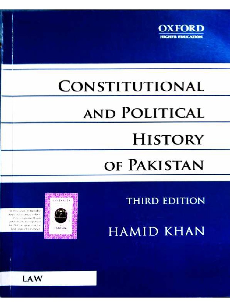 Political and Constitutional History of Pakistan | PDF