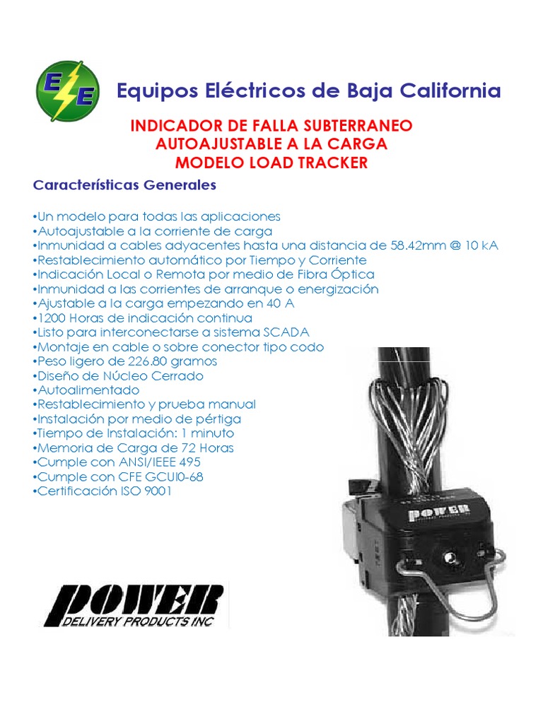 Indicador de Falla Subterraneo 9235 | PDF Indicador de Falla Subterraneo 9235 | PDF