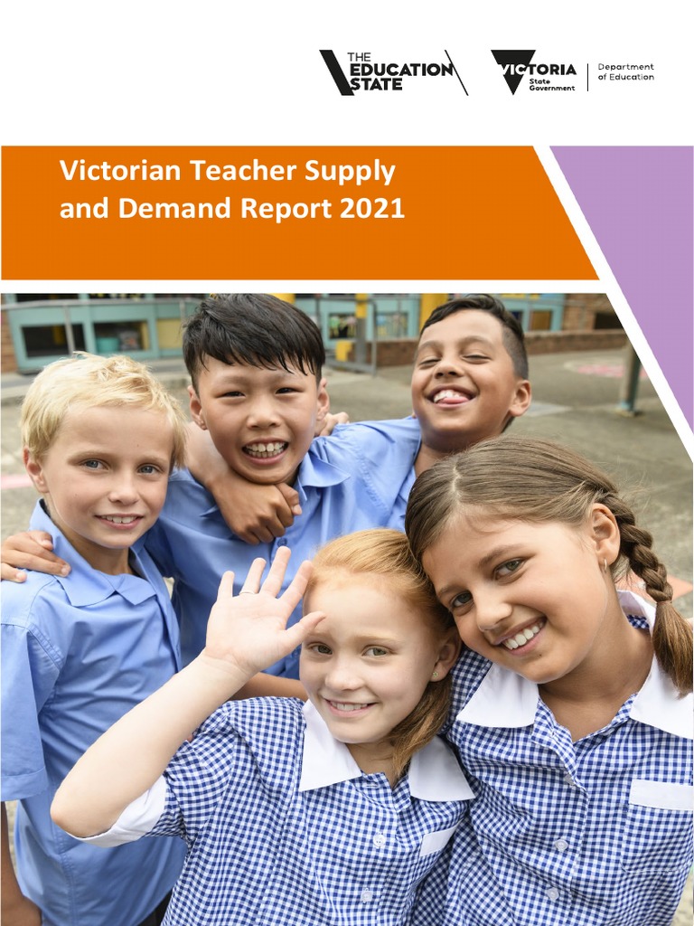 2021 Teacher Supply and Demand Report | PDF | Teachers | Forecasting