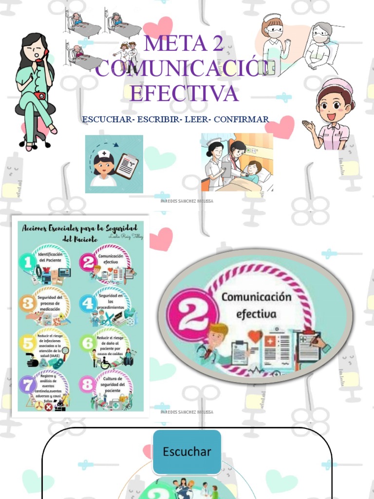 META 2 Comunicación Efectiva | PDF | Especialidades Medicas | Medicina ...