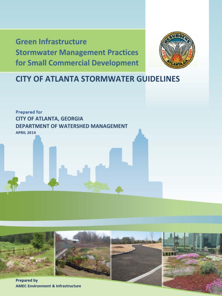 Atlanta Stormwater Guidelines for Small Developments | PDF | Stormwater ...