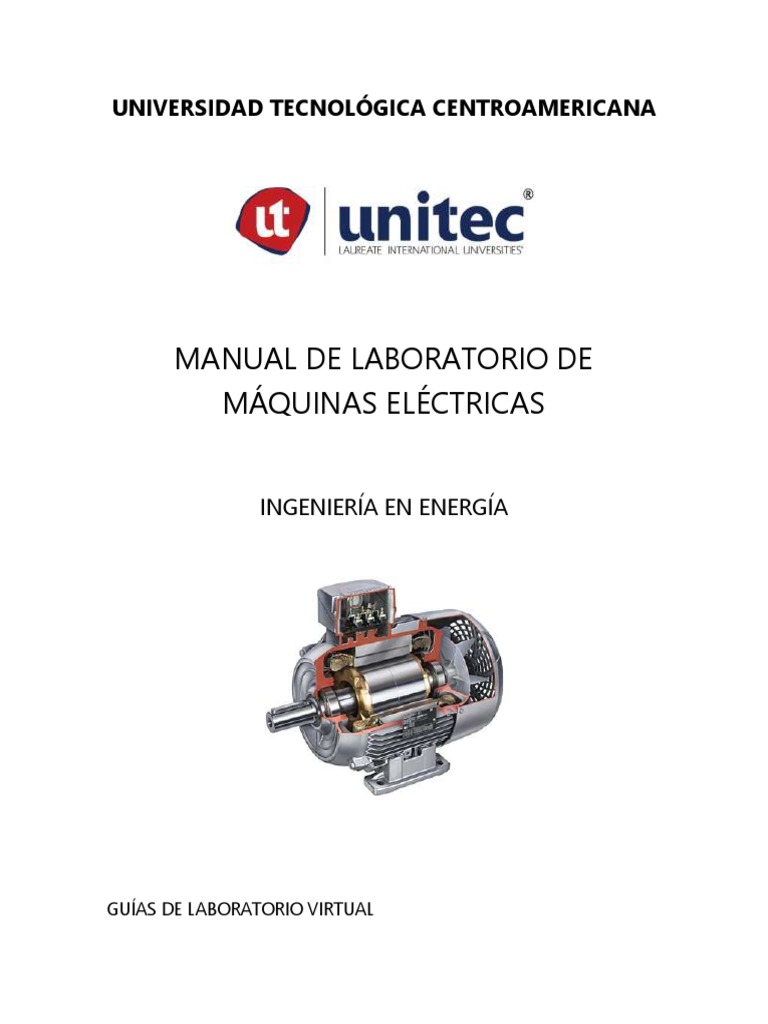 Manual de Laboratorio Virtual de Máquinas Eléctricas | PDF | Transformador | Inductor