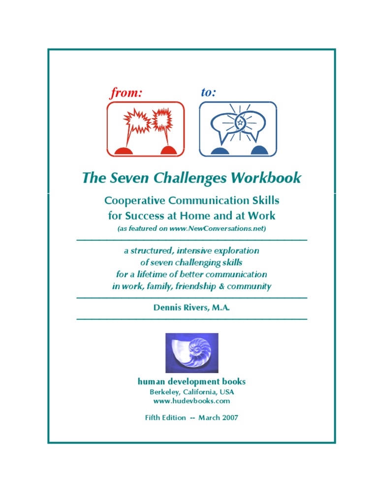 Seven Challenges Workbook | PDF | Copyright | Conversation