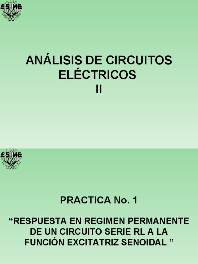 Análisis de Circuitos Eléctricos II | PDF | Impedancia eléctrica | Inductor