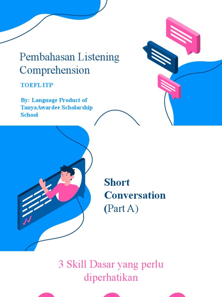 TSC Listening Section | PDF | Linguistics