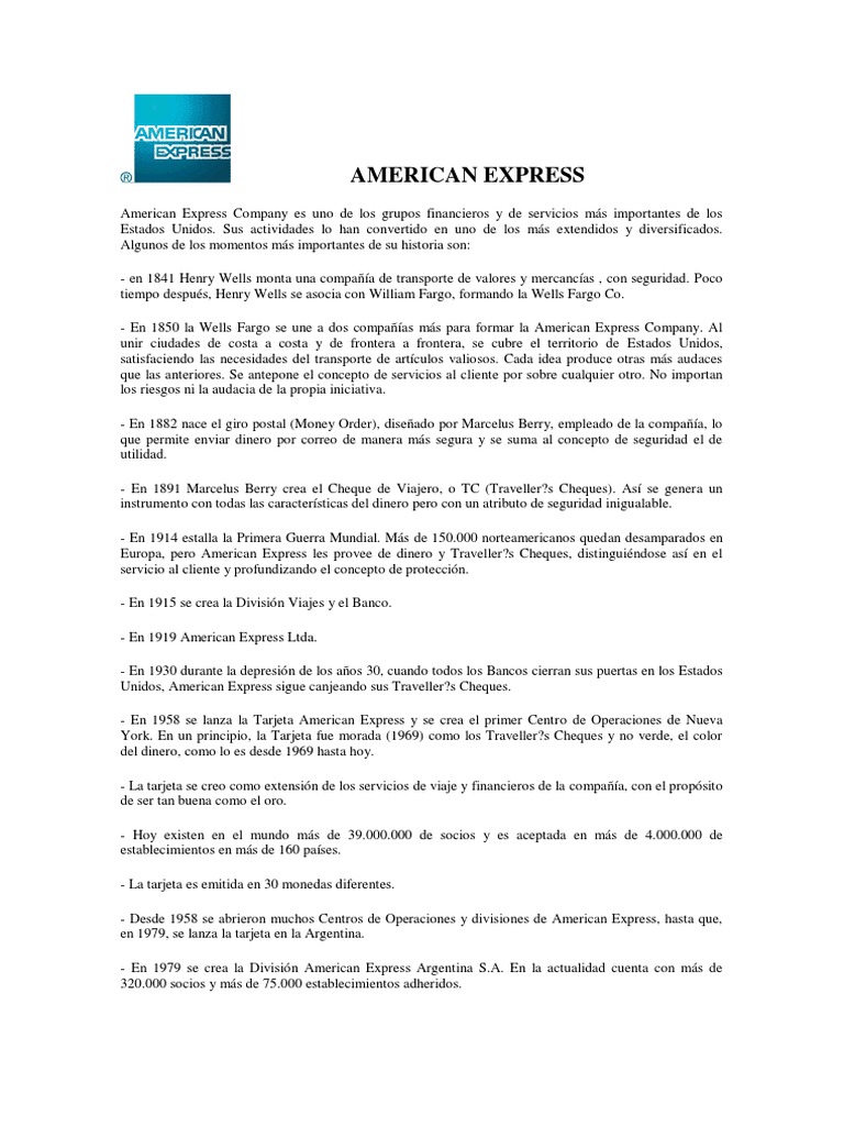 6.caso AMEX | PDF | American Express | Tecnología bancaria